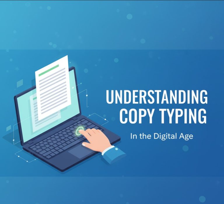 Copy Typing: Master Digital Text Reproduction Skills